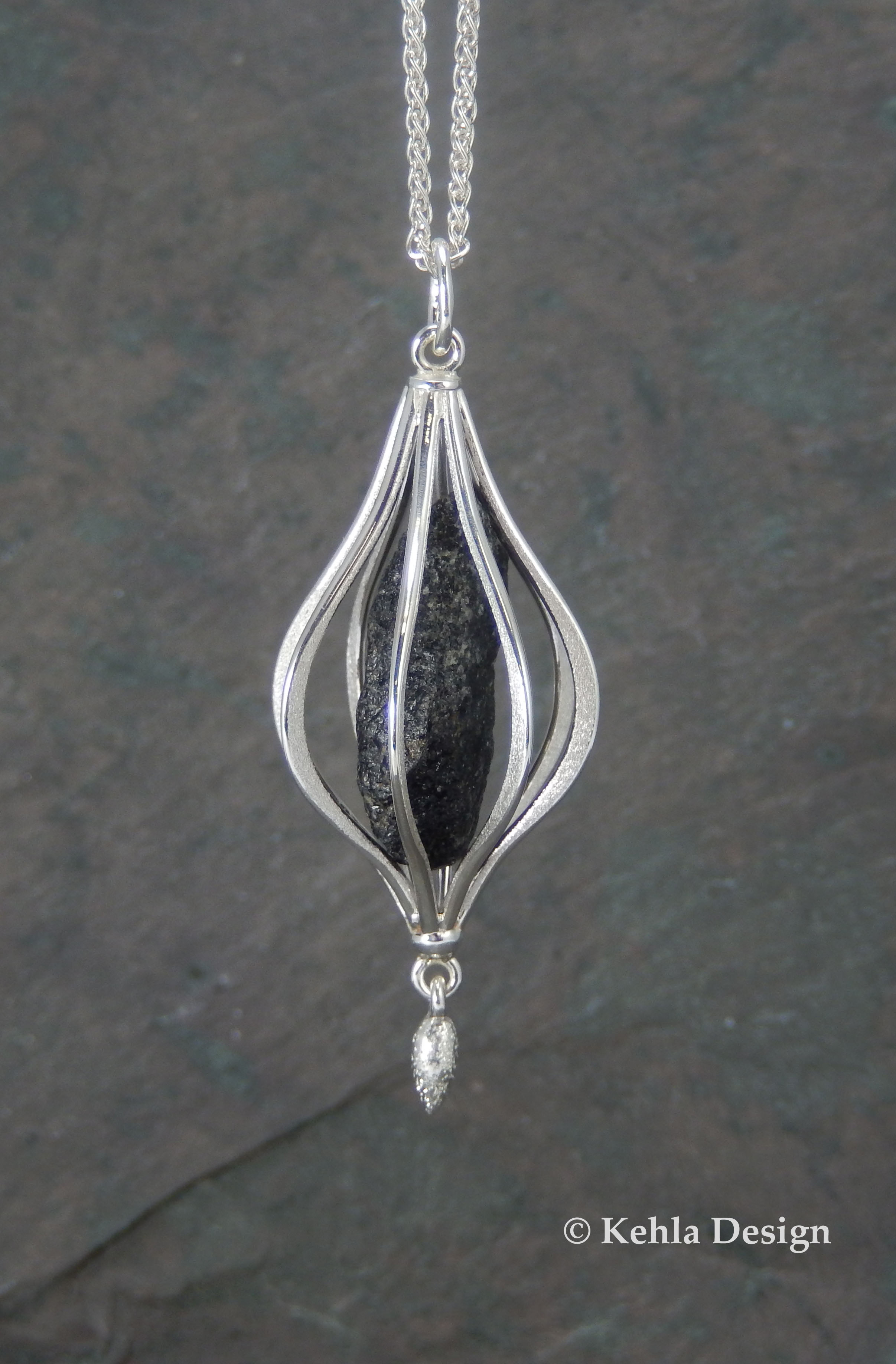 Michaela Canadian Shield (gneiss) on slate necklace – Pakenham Maple ...
